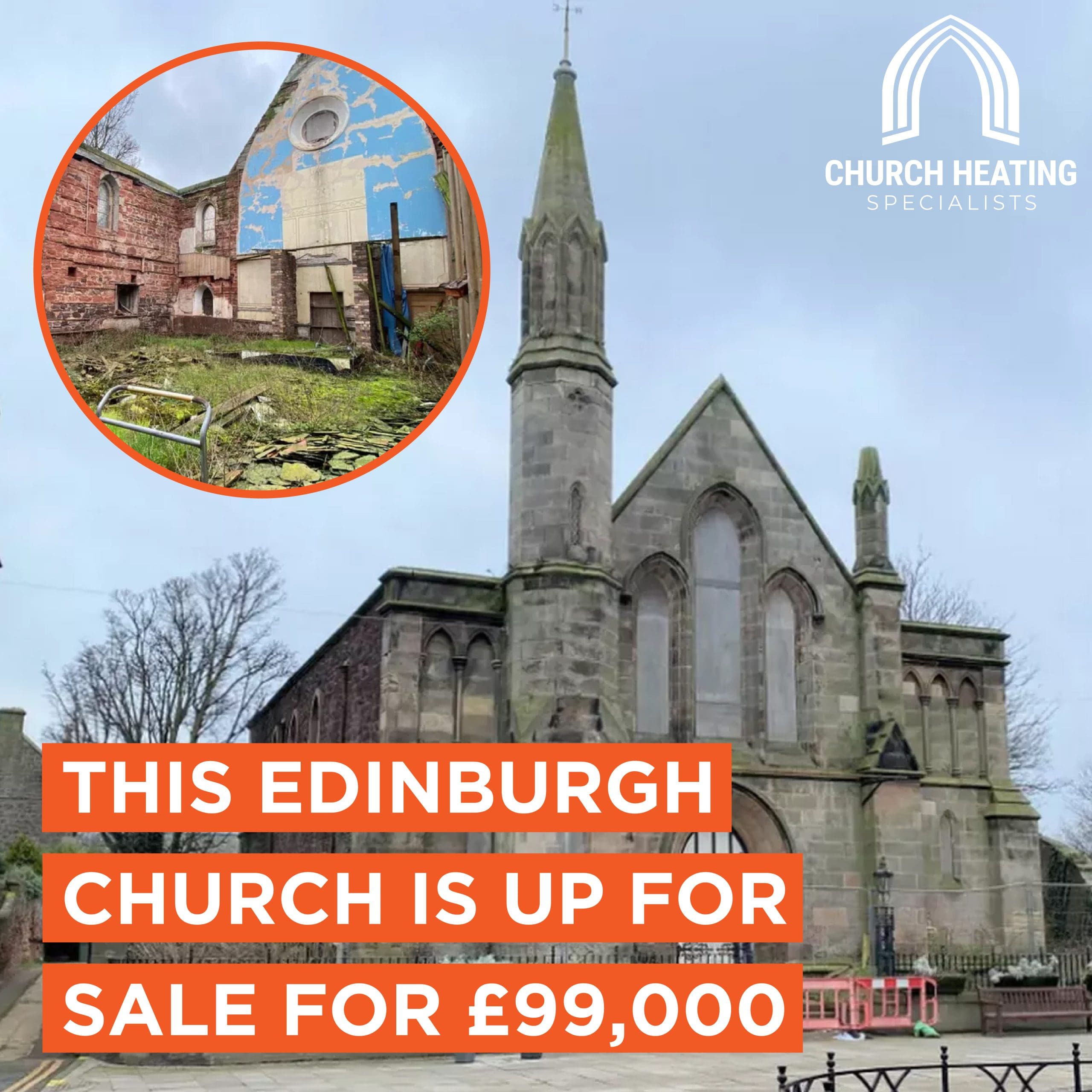 History For Sale: The Story of Abbey Church in Dunbar | The Church Heating Specialists